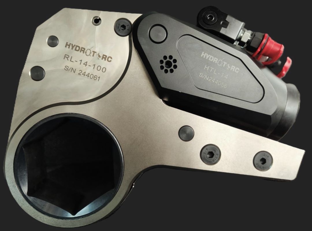 Hydraulic Torque Wrench Hex Drive (Low Profile) HTL-14 Range 1850-18525 ...